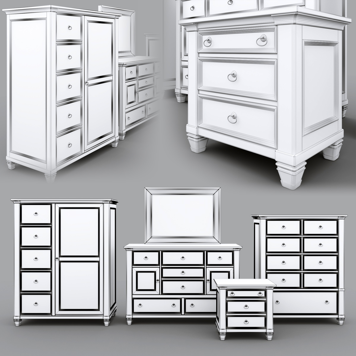 3D model chests prentice - TurboSquid 1438215