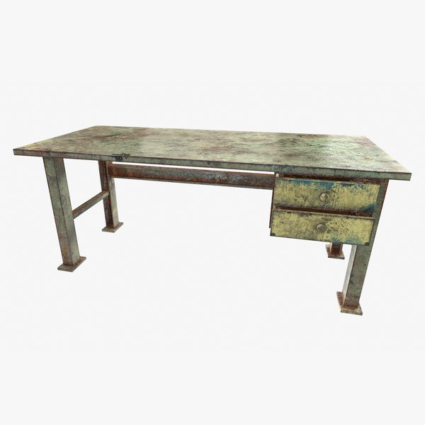 철제 테이블 작업대 도구 도색 da1 3D 모델 - TurboSquid 1965180