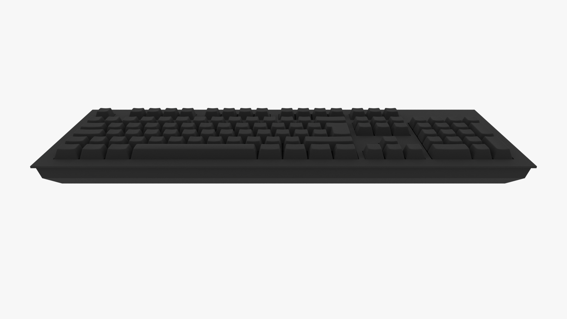 3D Mechanical ISO Keyboard - TurboSquid 1900069