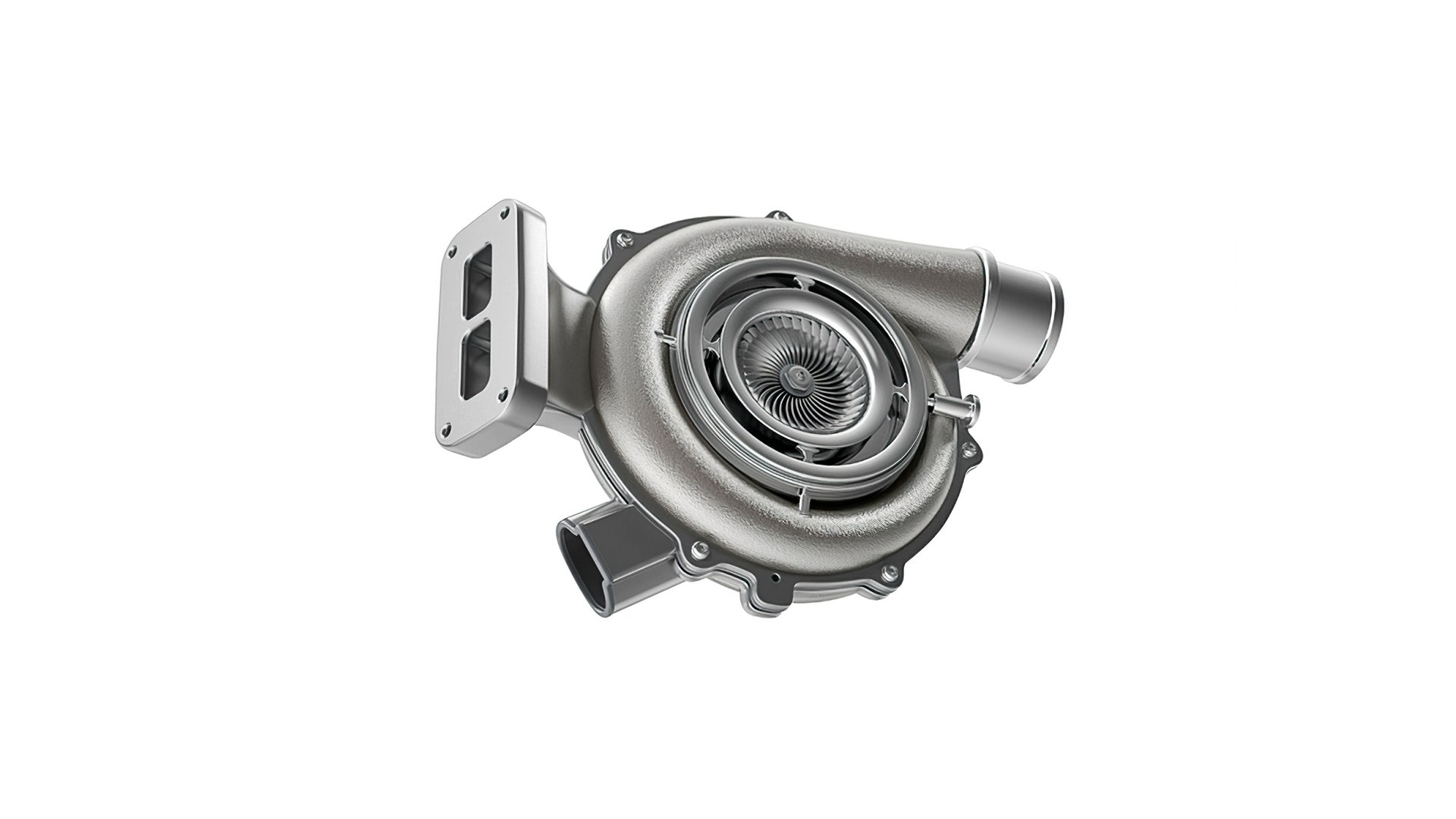 Car Turbocharger 3D Model - TurboSquid 2129388