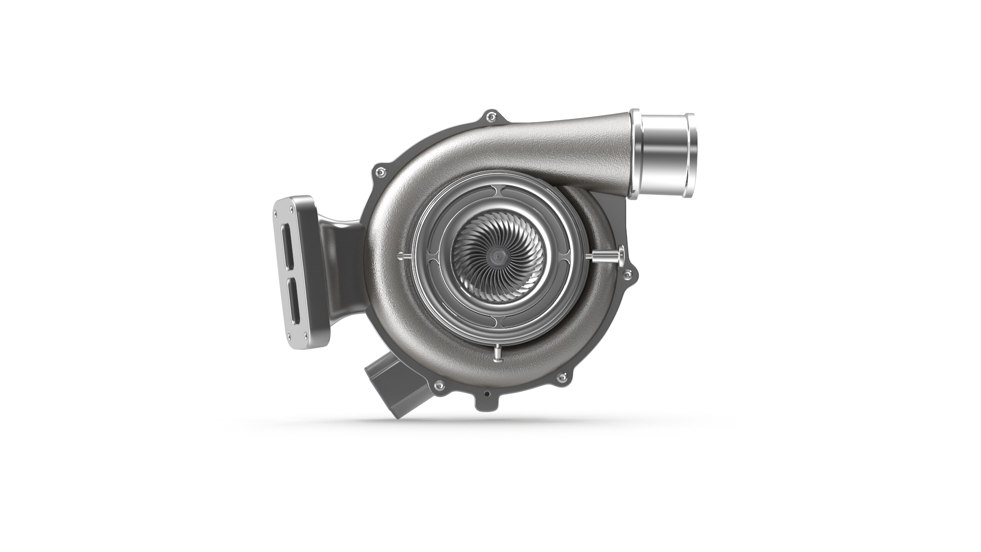 Car Turbocharger 3D Model - TurboSquid 2129388