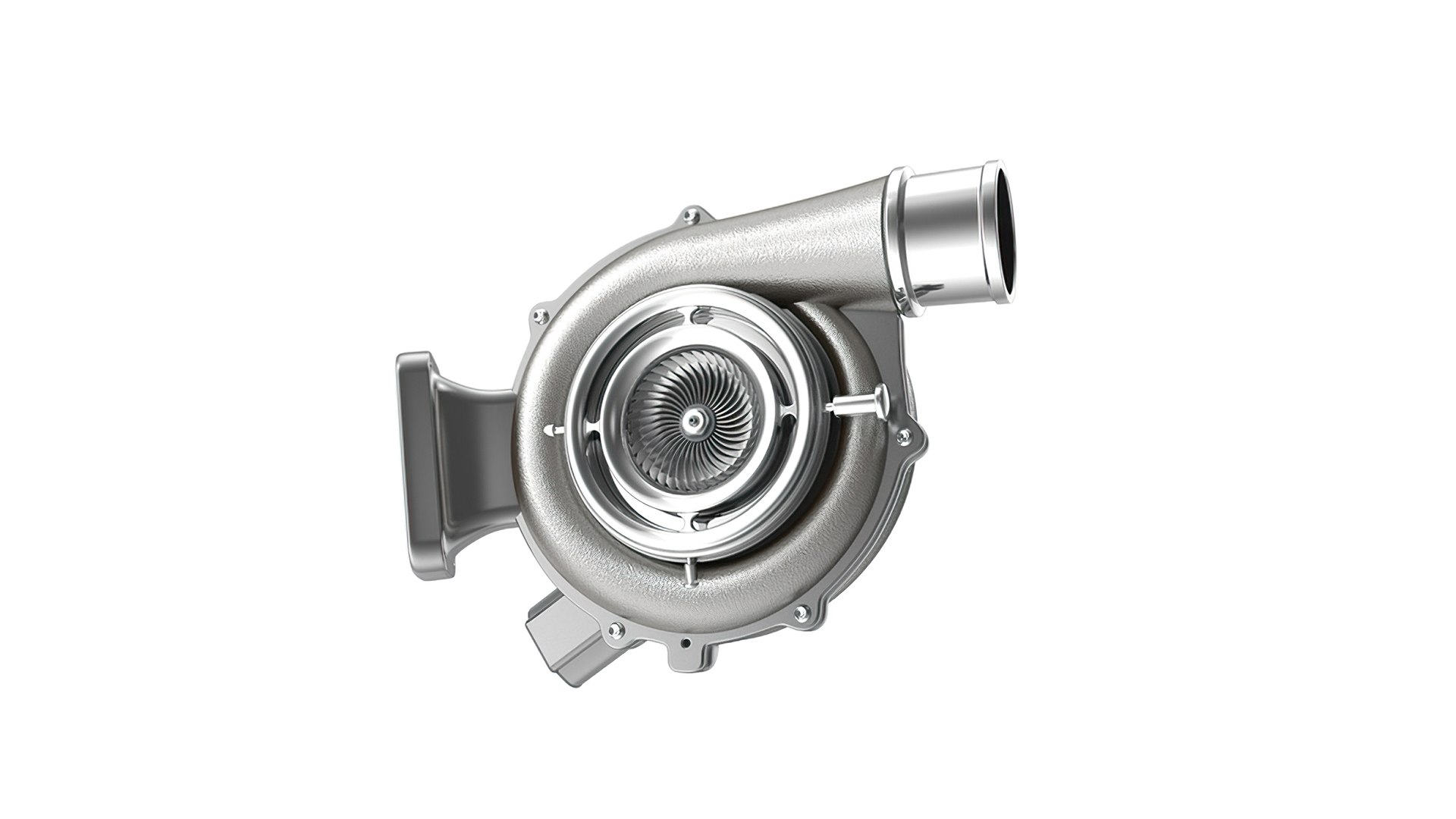 Car Turbocharger 3D Model - TurboSquid 2129388