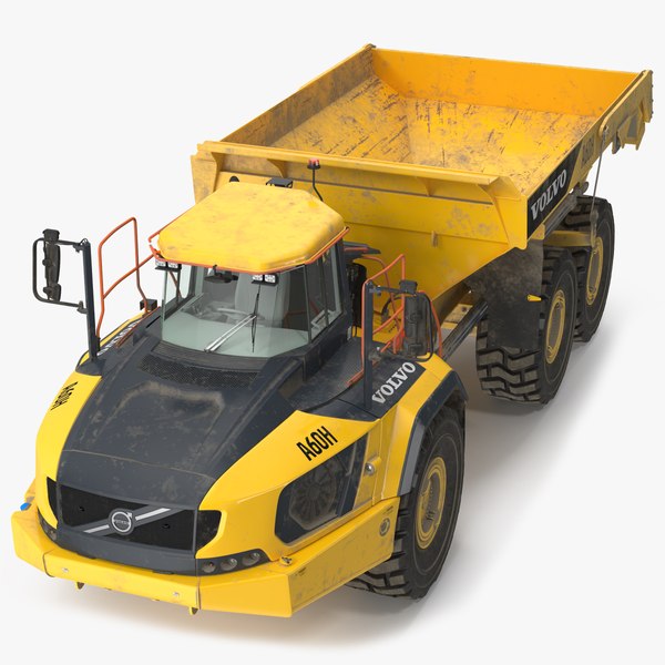 modelo 3d Volvo A60H Camión Sucio - TurboSquid 1848989