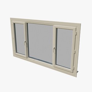 3D model pvc window open - TurboSquid 1577937