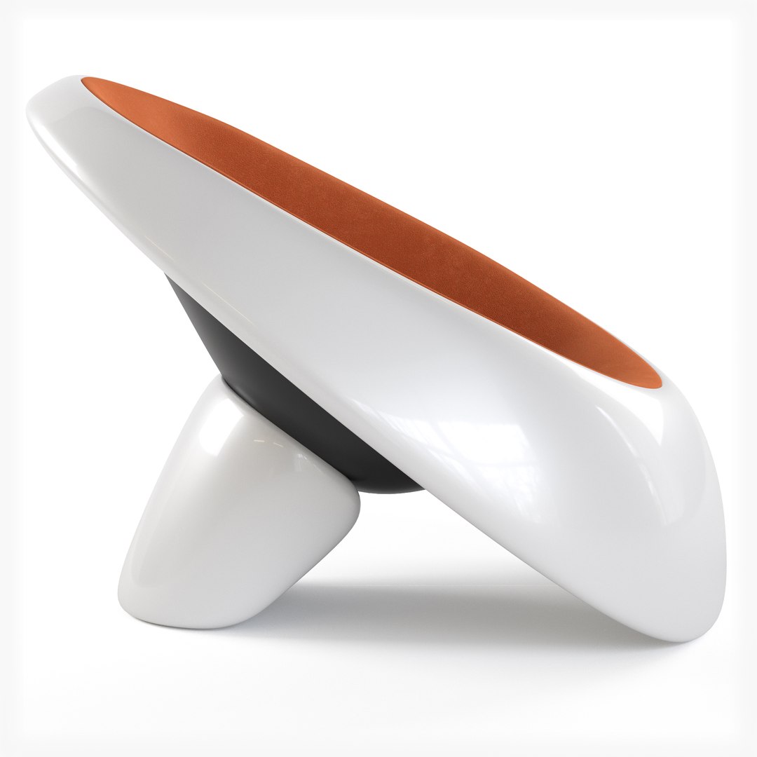 3D Model Halo Chair Karim Rashid - TurboSquid 2254960