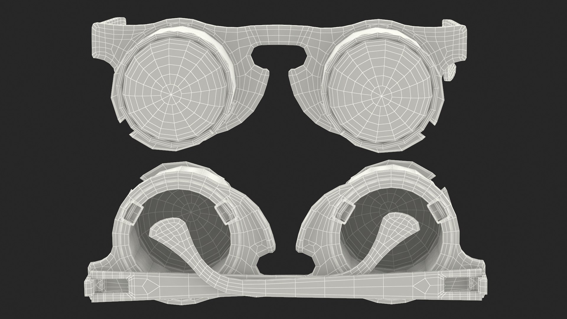 Pop Eyeball Glasses Eyes 3D - TurboSquid 1702609