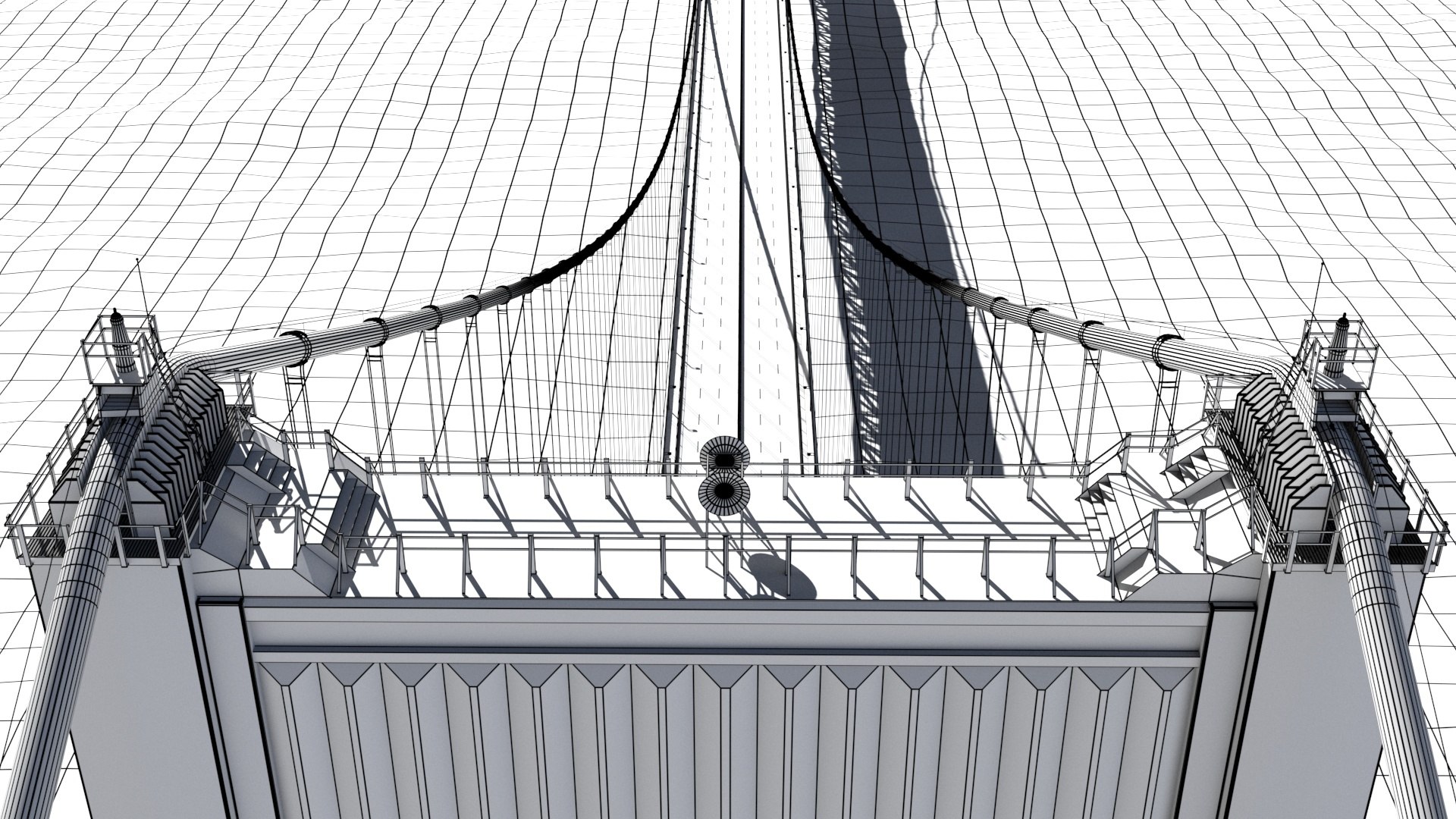Golden Gate Bridge 3D Model - TurboSquid 1885322