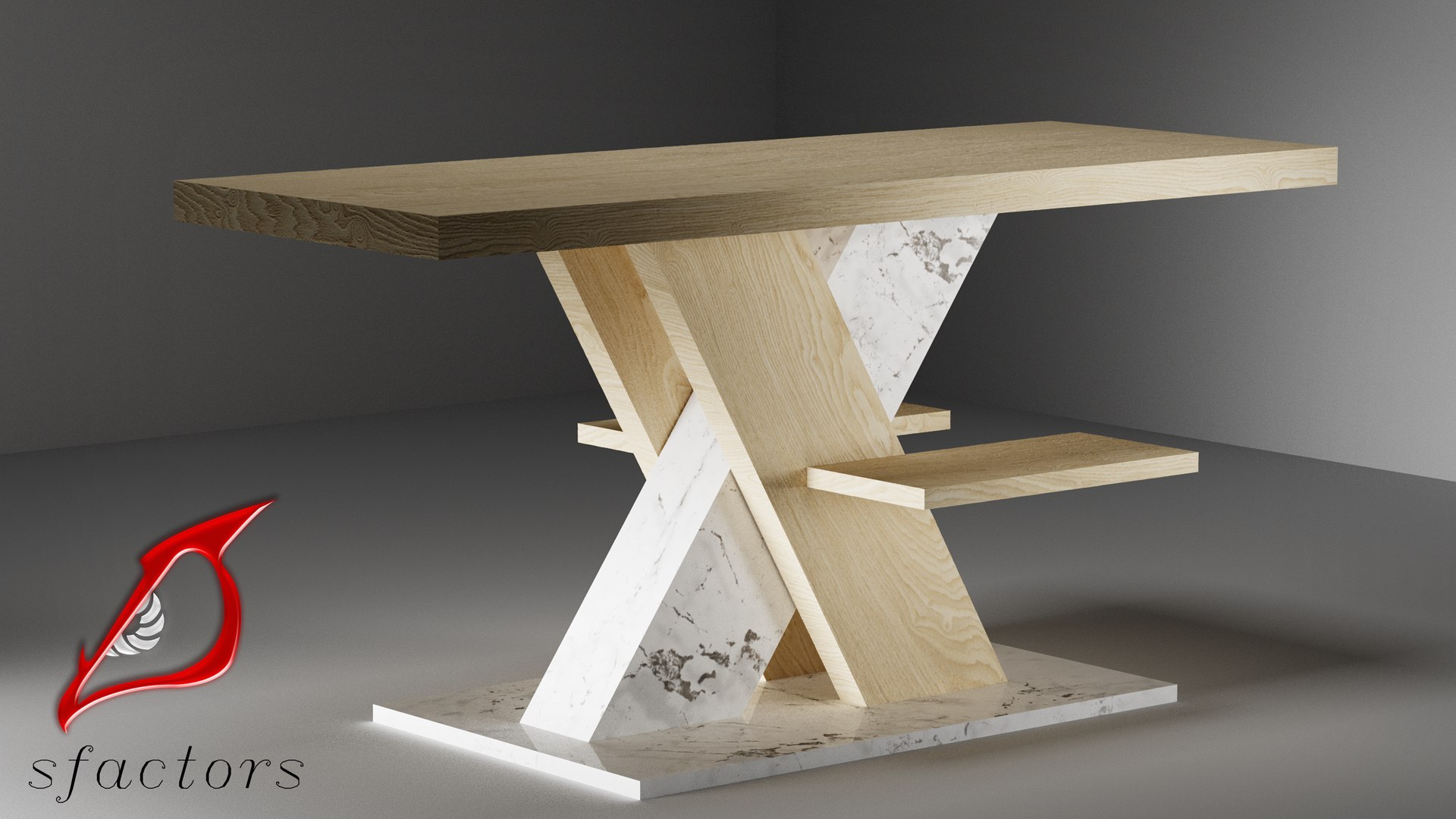 Modern Table 3D Model - TurboSquid 2324370
