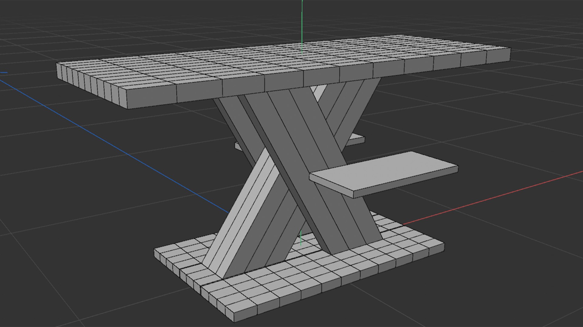 Modern Table 3D Model - TurboSquid 2324370