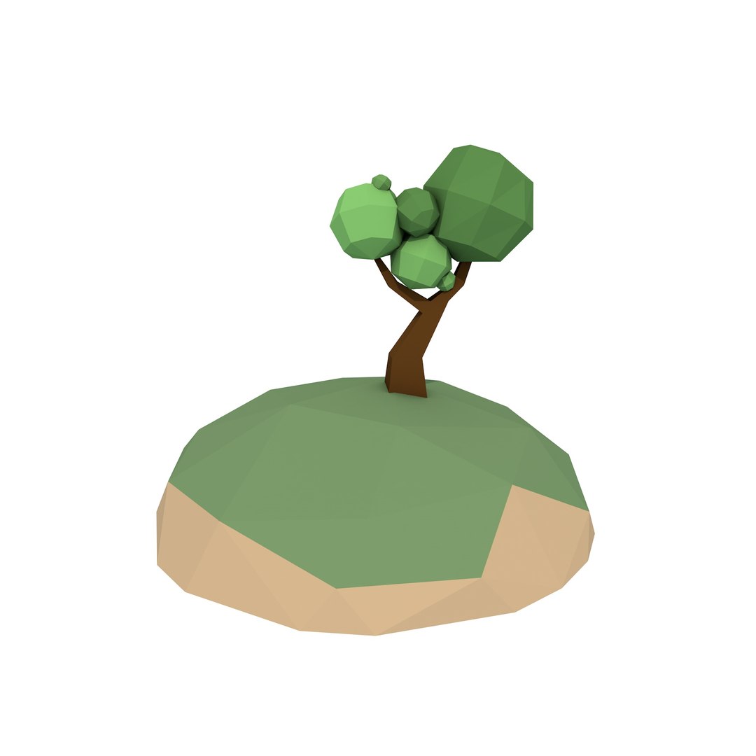 Simple Tree 3D Model - TurboSquid 1356268