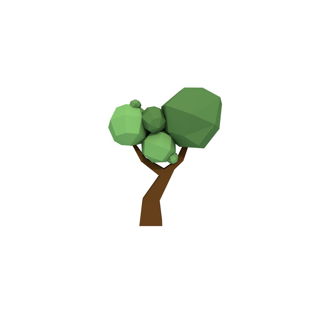 Simple Tree 3D Model - TurboSquid 1356268