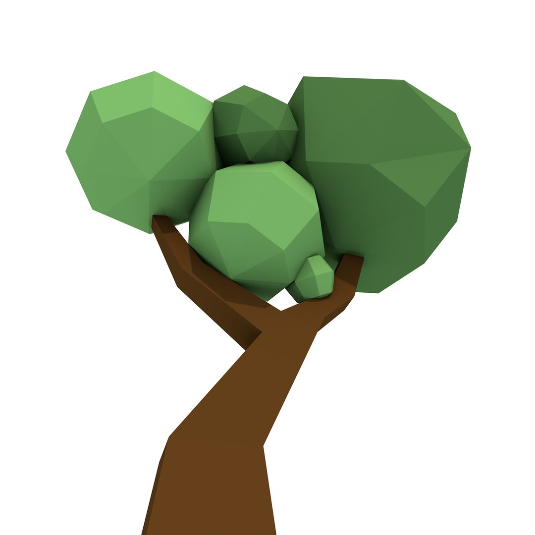Simple Tree 3D Model - TurboSquid 1356268