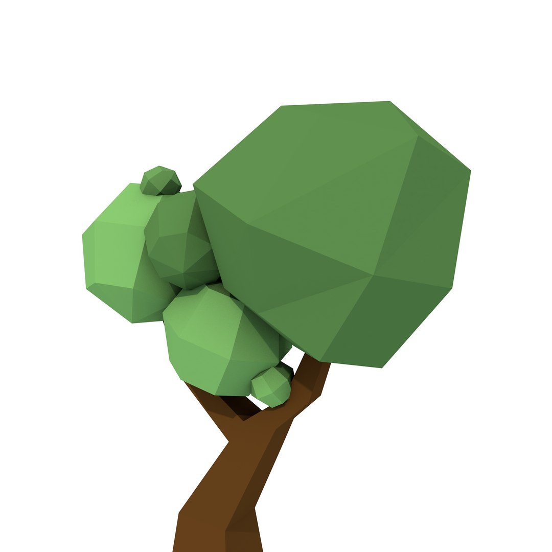 Simple Tree 3D Model - TurboSquid 1356268