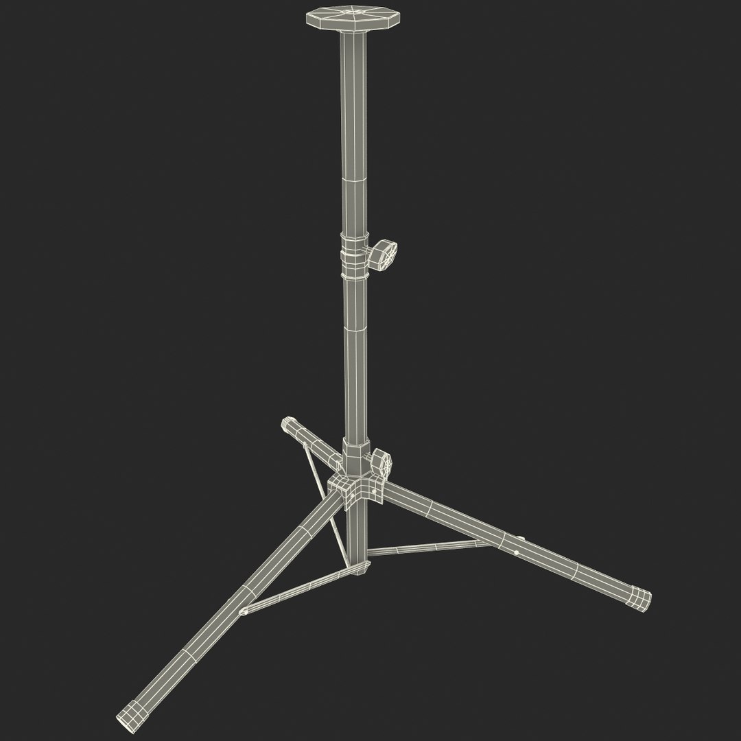 speaker stand 3d model