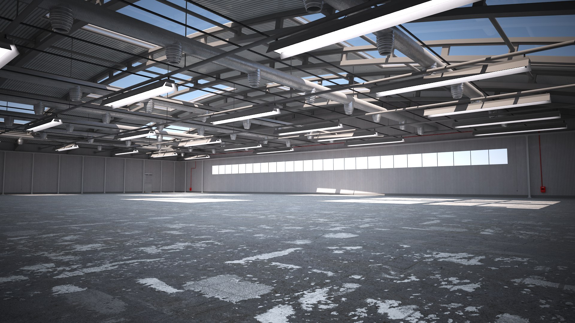 3D industrial warehouse - TurboSquid 1488234