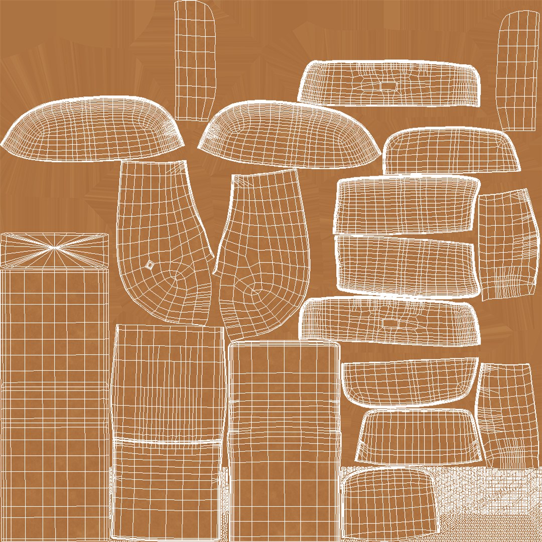 Karsten Medium Chair 3D Model - TurboSquid 2271982
