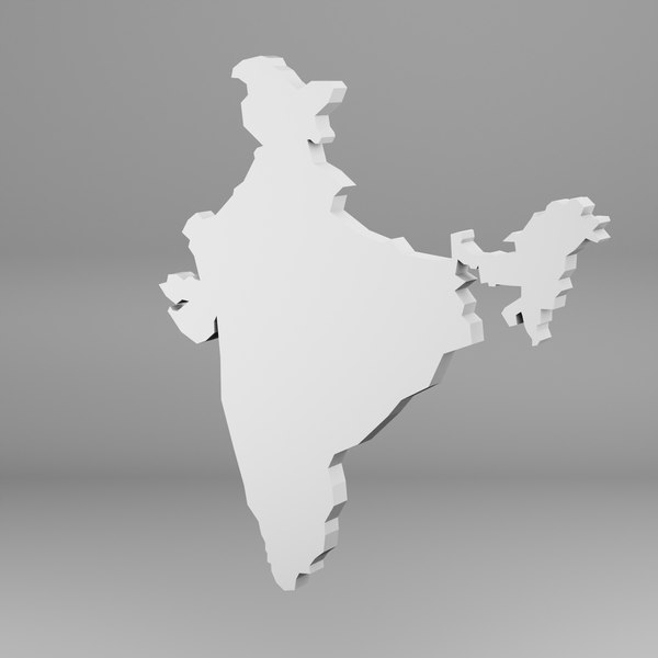modelo 3d India Maps gratis - TurboSquid 1993681