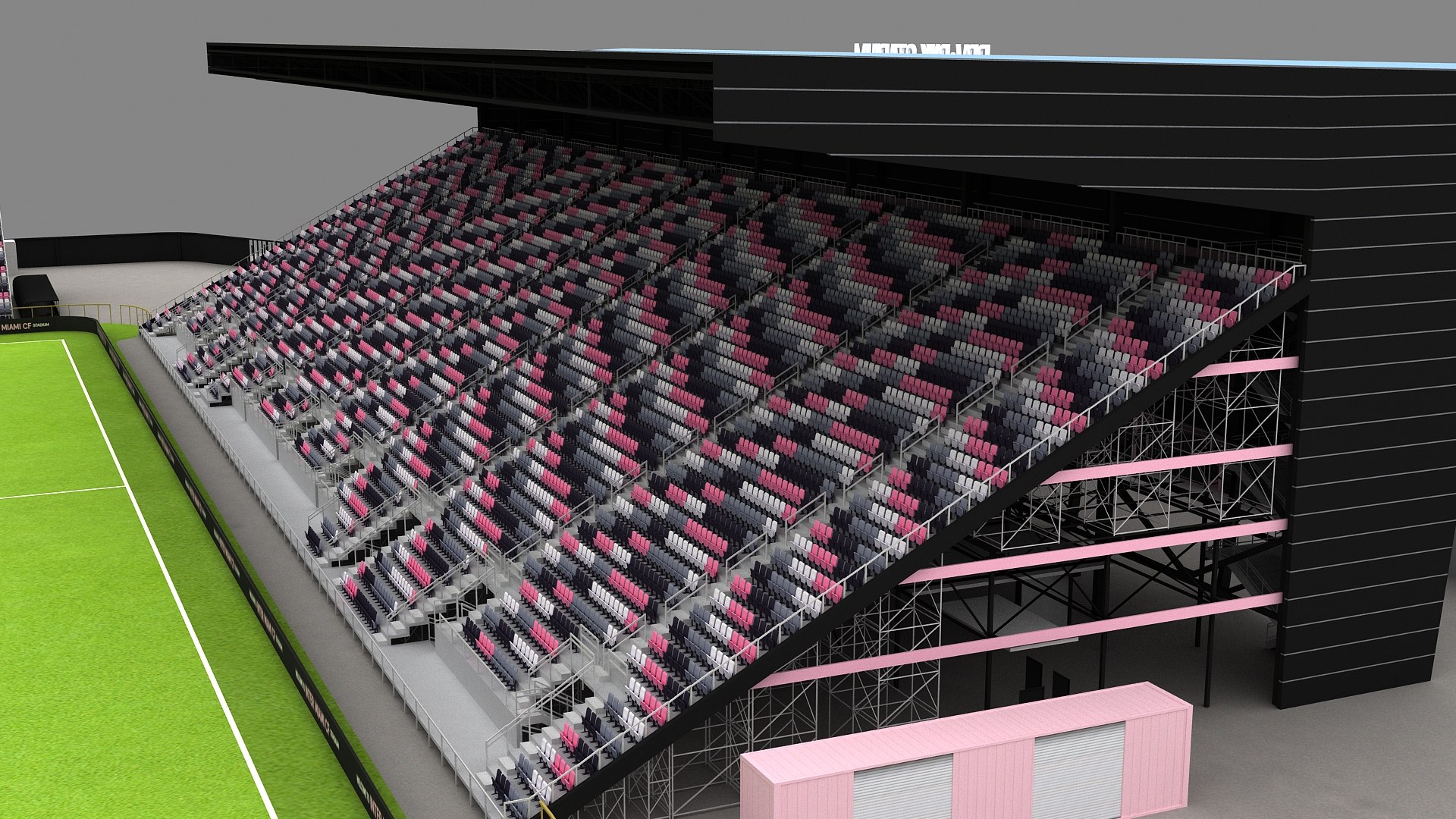 DRV PNK Stadium Inter Miami CF Lockhart Stadium 3D model - TurboSquid ...