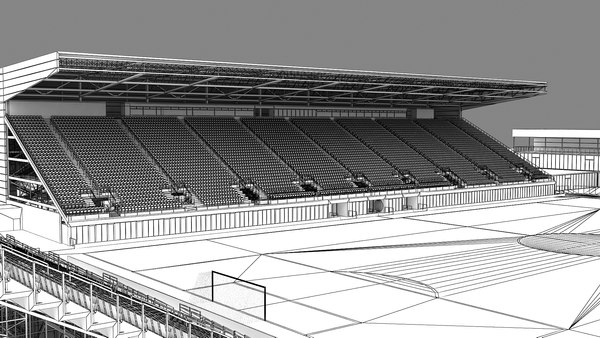 modelo 3d Estadio DRV PNK Inter Miami CF Estadio Lockhart - TurboSquid ...