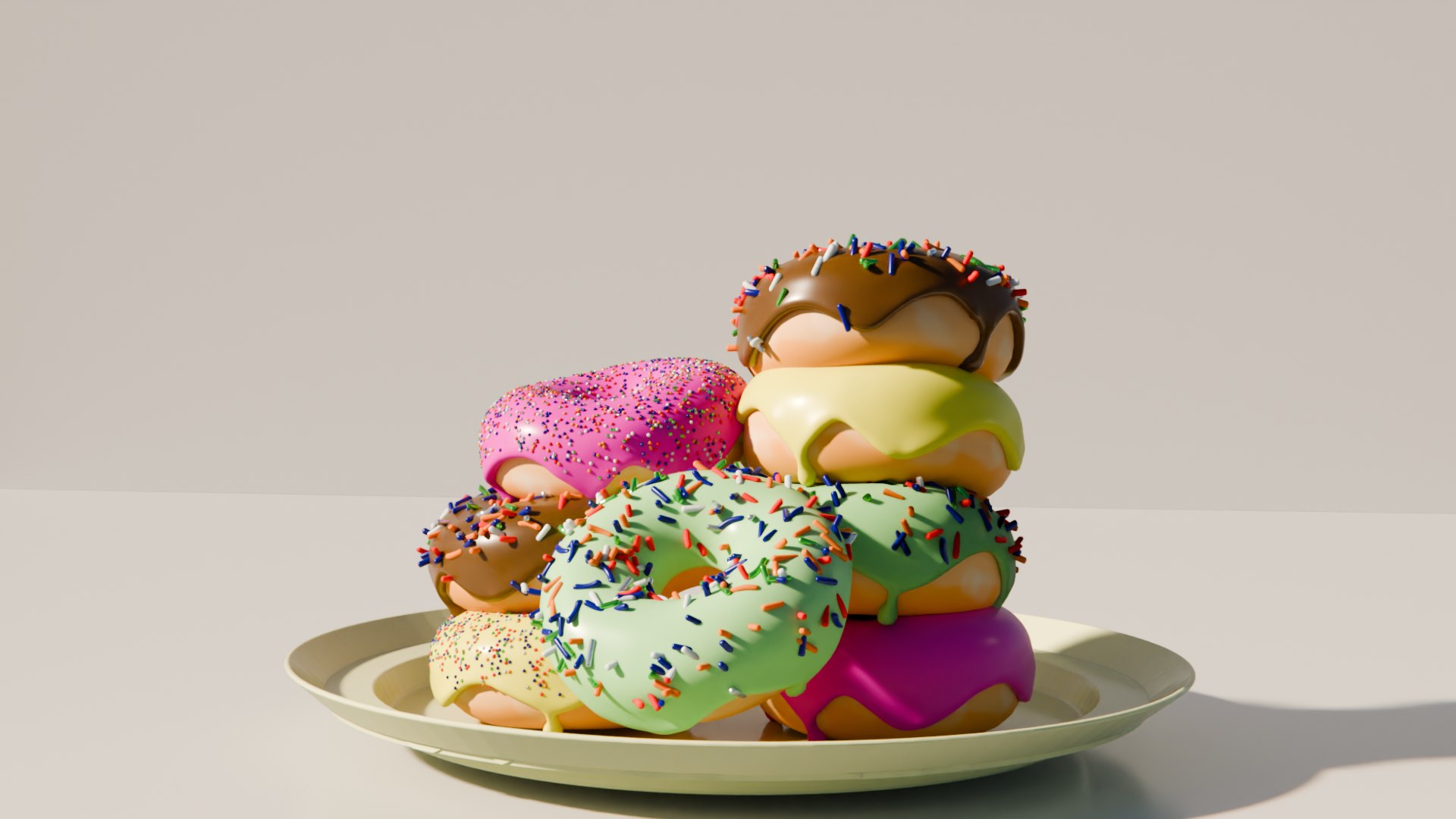 Donut 3D - TurboSquid 2207658
