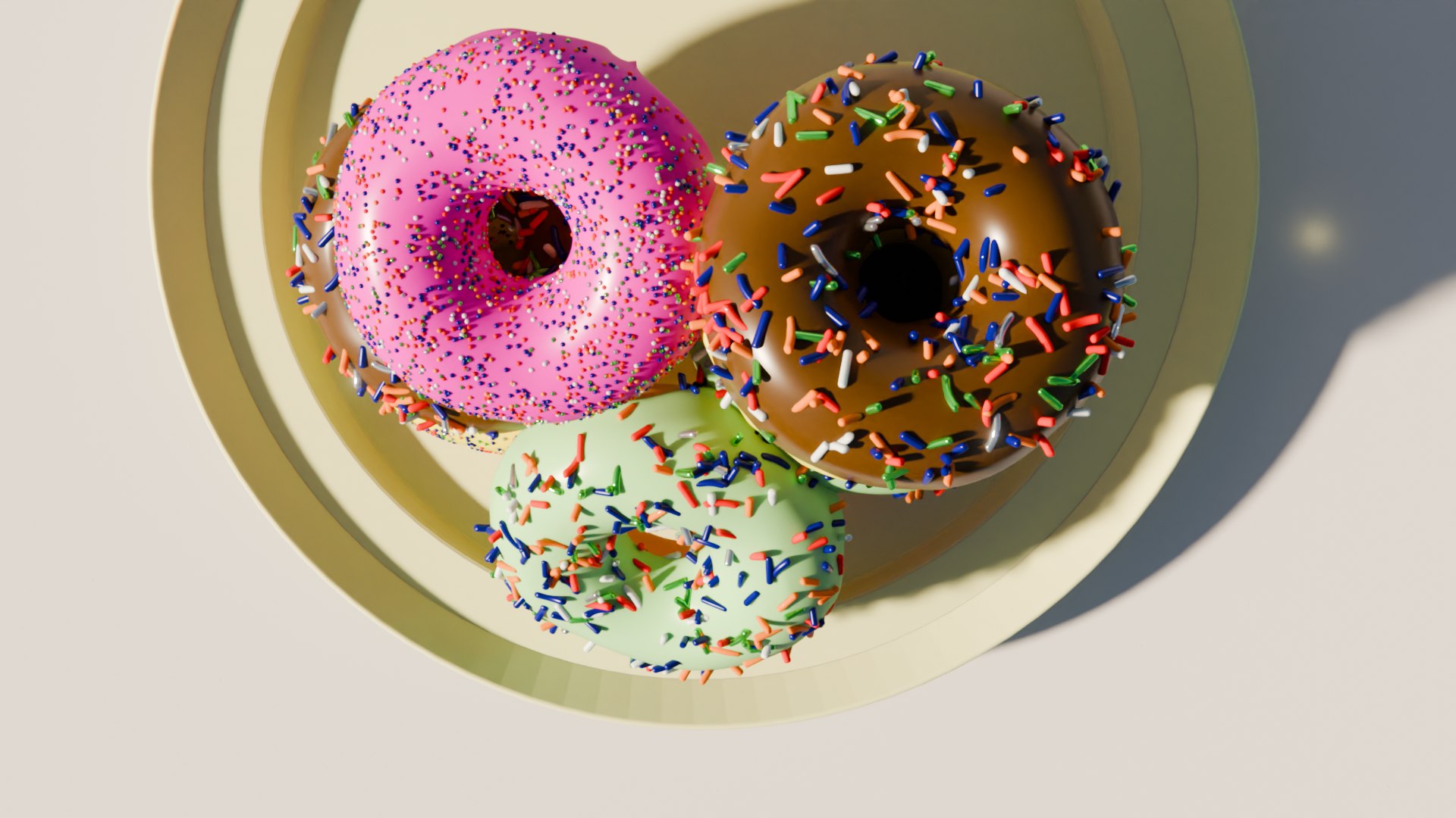 Donut 3D - TurboSquid 2207658