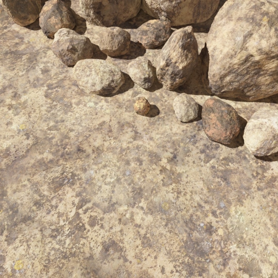 3d Smooth Rocks Stones - Model