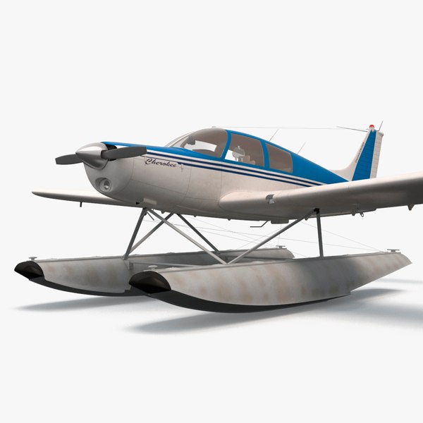modelo 3d Hidroavión Piper PA-28 Cherokee - TurboSquid 2325133