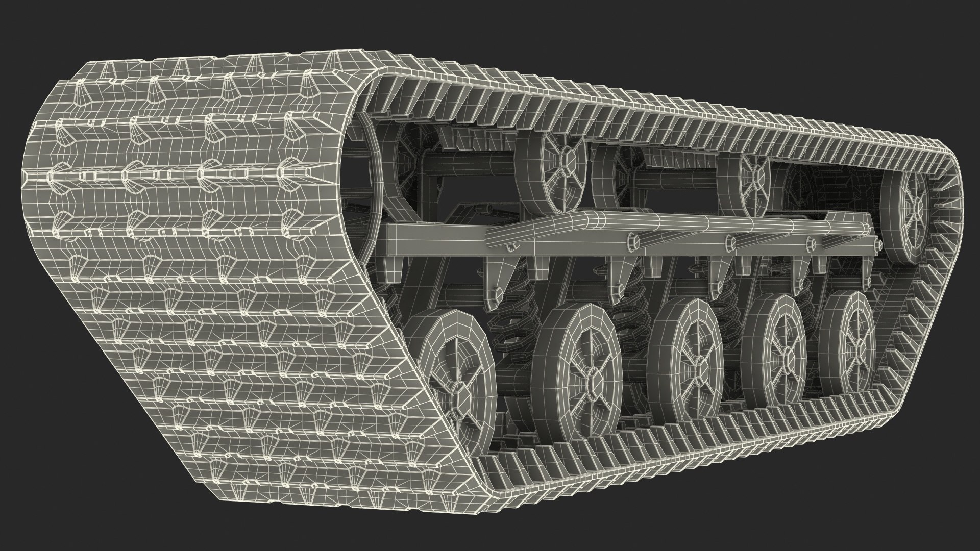 ATV Track 3D Model - TurboSquid 2002533