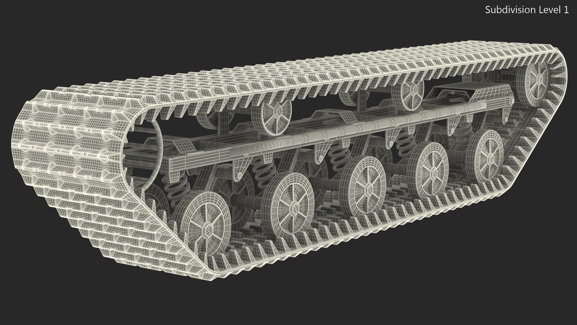 ATV Track 3D Model - TurboSquid 2002533