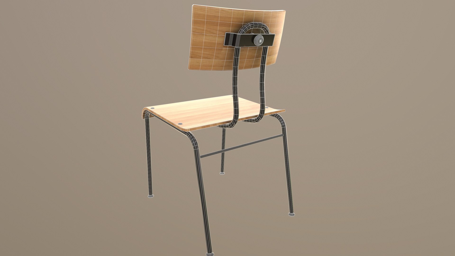 3D model Modern Chair 3D Model AR VR - TurboSquid 1970052