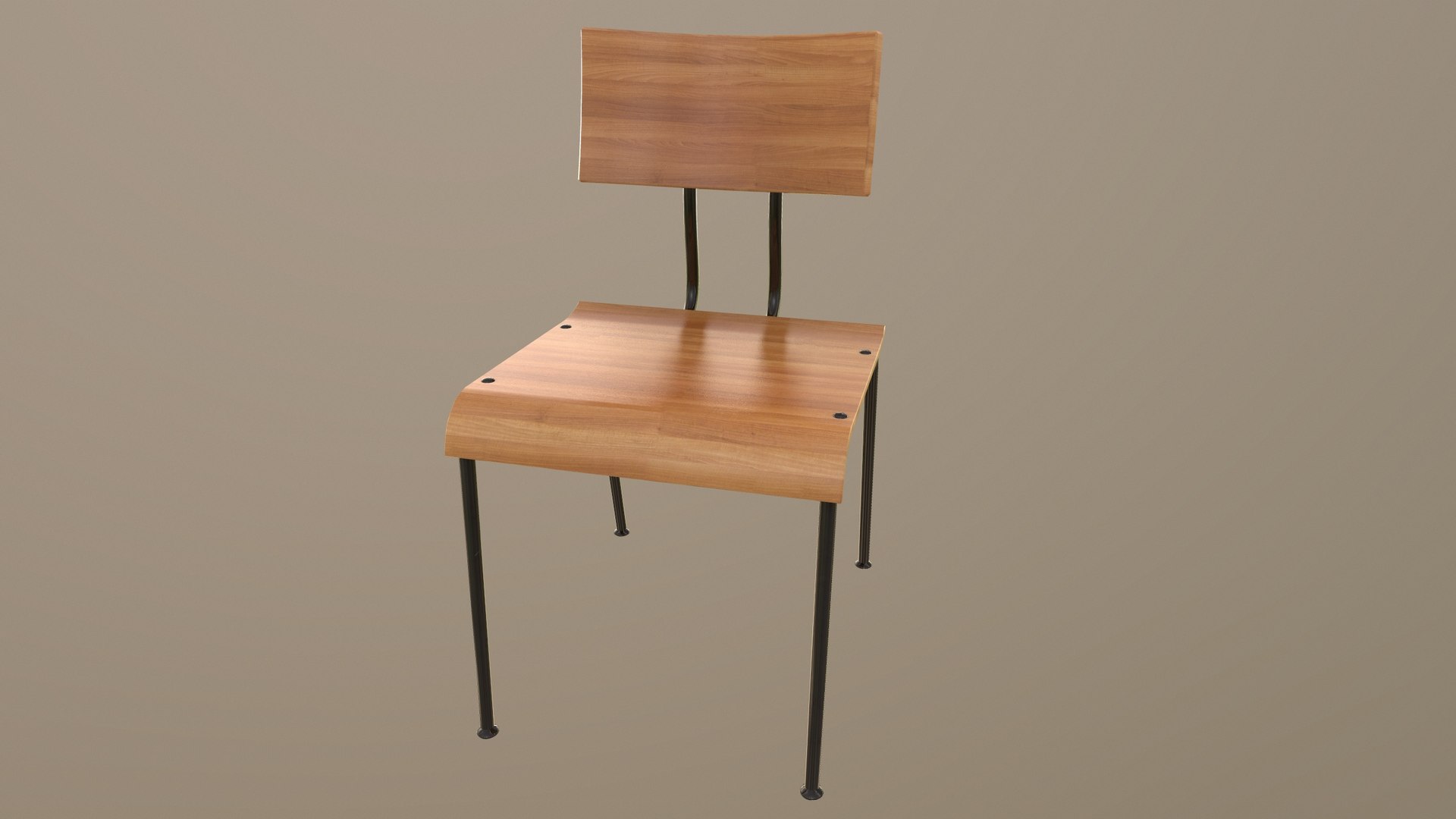 3D model Modern Chair 3D Model AR VR - TurboSquid 1970052