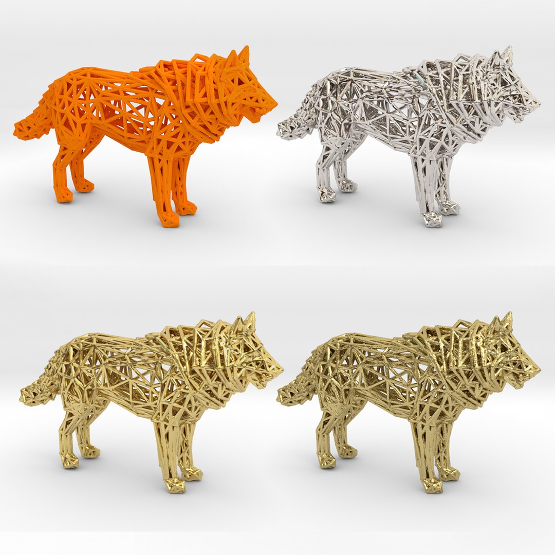 Wolf white animal 3D model - TurboSquid 1489371