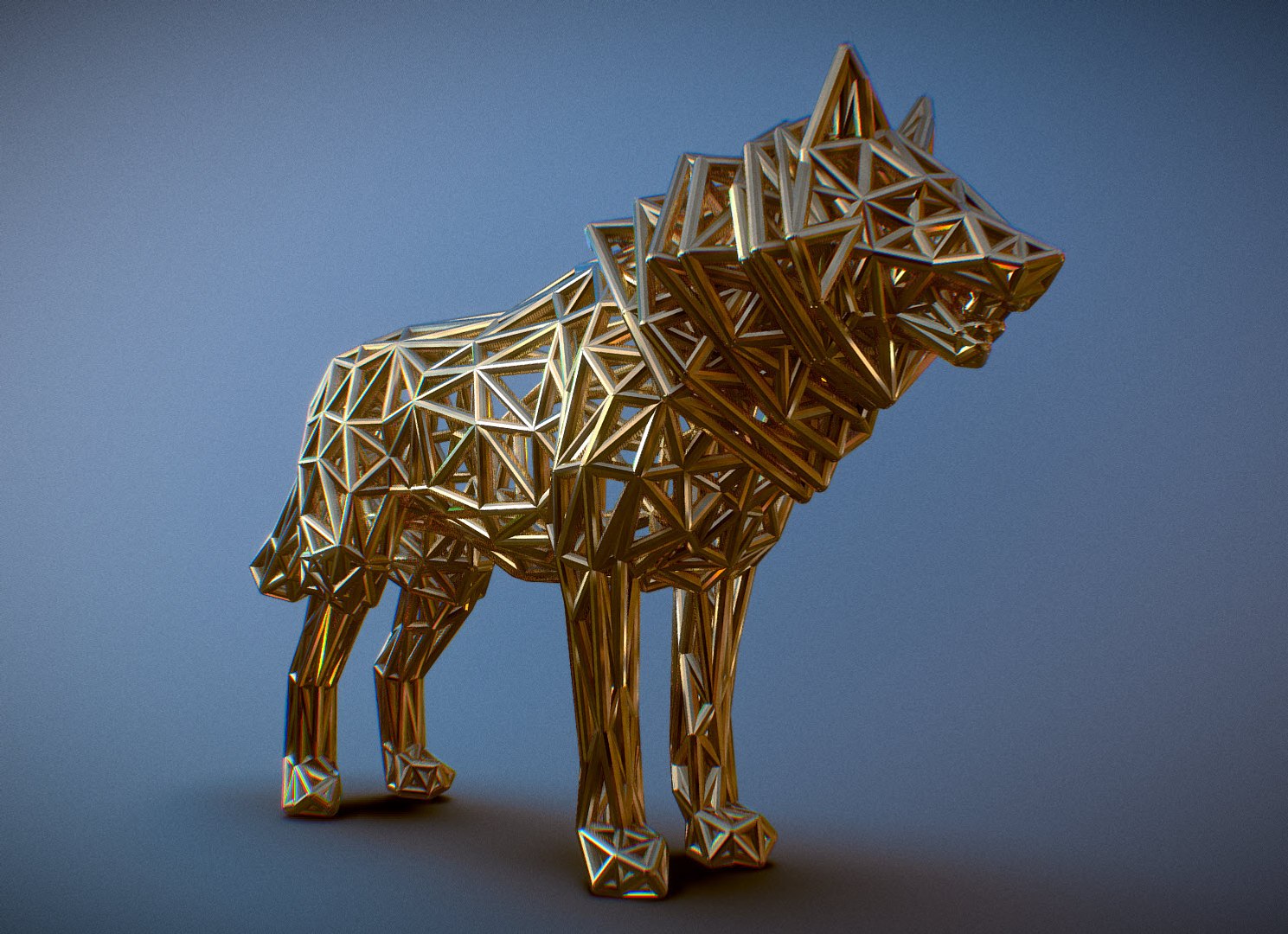 Wolf white animal 3D model - TurboSquid 1489371