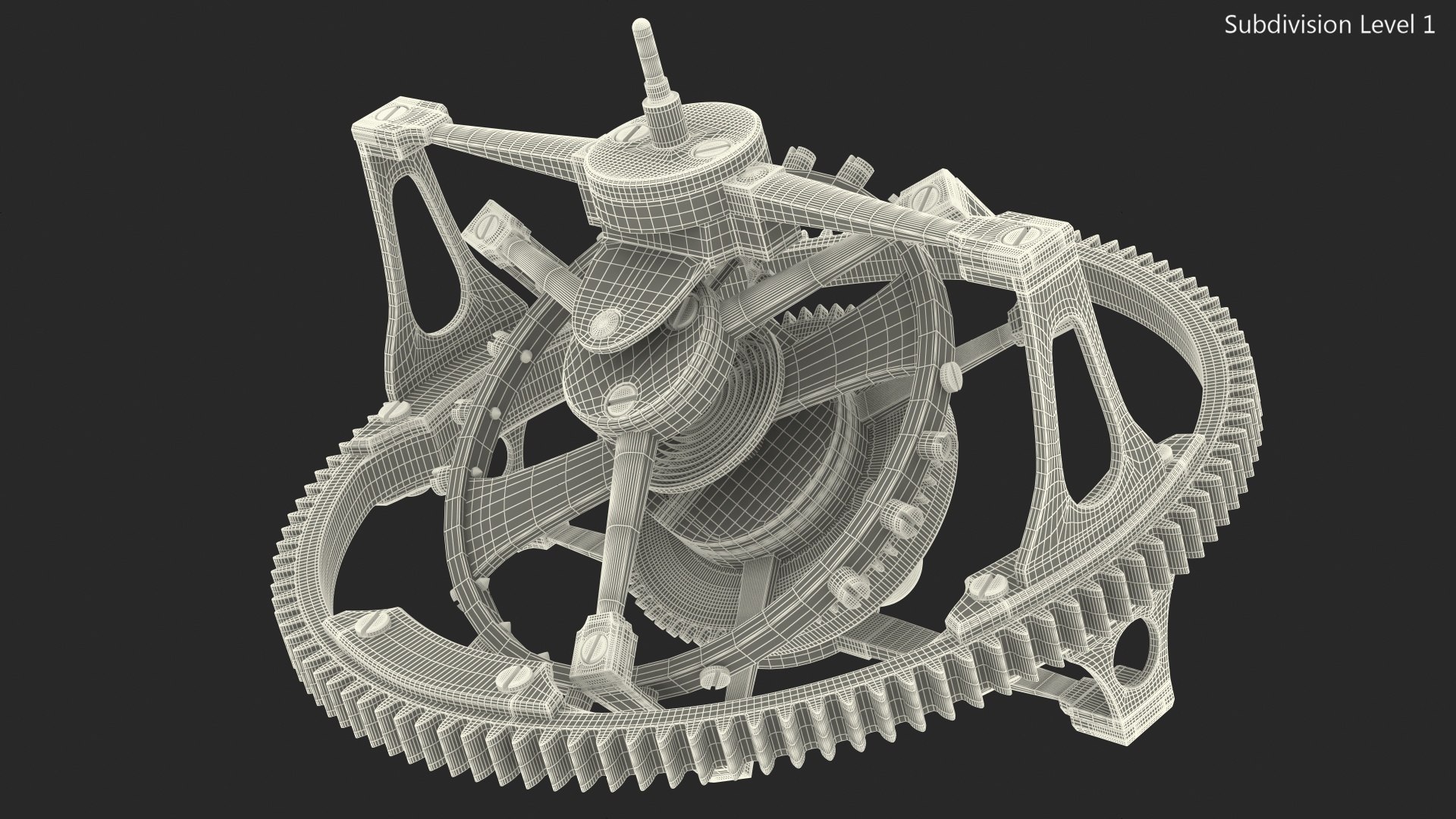 Greubel forsey double tourbillon 3D model - TurboSquid 1561123