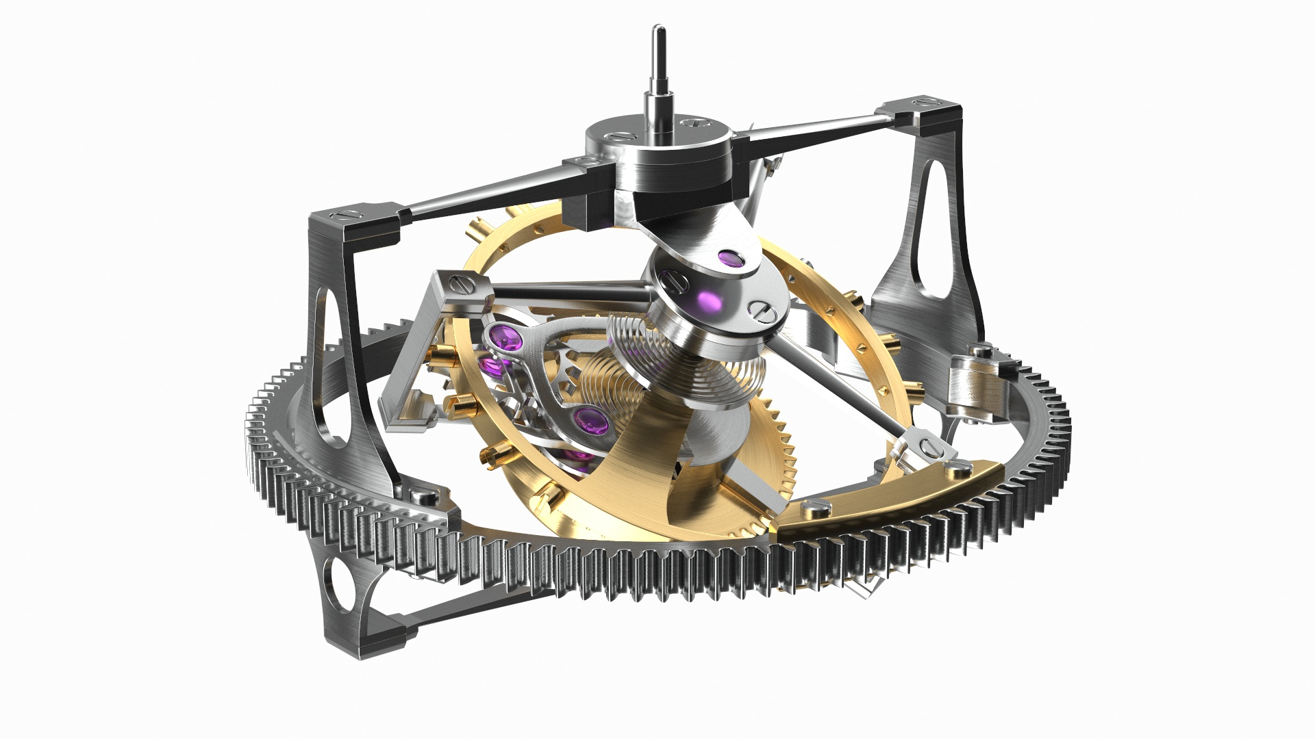 Greubel Forsey Double Tourbillon 3D Model - TurboSquid 1561123