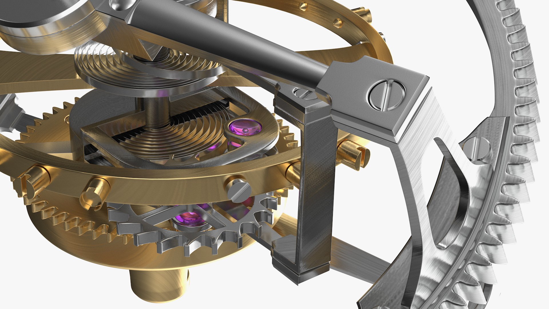 Greubel forsey double tourbillon 3D model - TurboSquid 1561123
