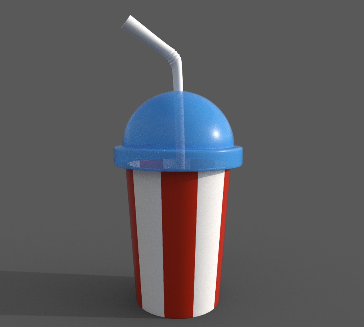 Plastic Cup Cartoon 3D Model - TurboSquid 1837818