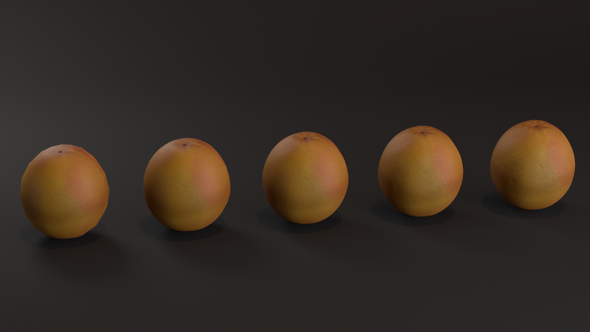 Grapefruit Model - TurboSquid 1983908