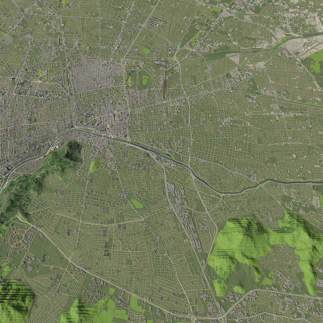 Santiago Chile - City And Urban 3D Model - TurboSquid 2337870