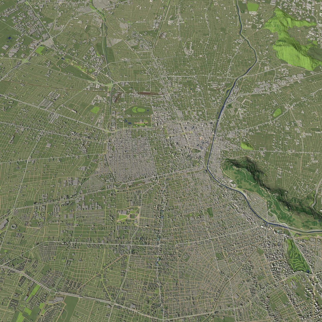 Santiago Chile - City And Urban 3D Model - TurboSquid 2337870