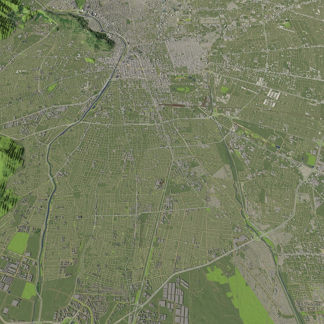 Santiago Chile - City And Urban 3D Model - TurboSquid 2337870