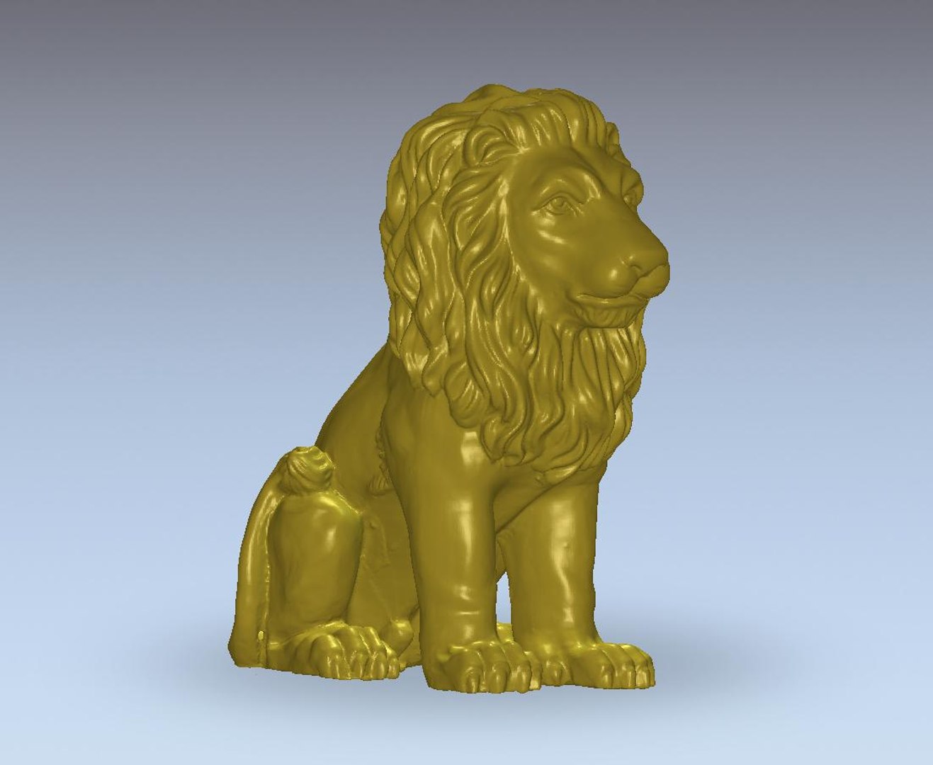 Lion Obj