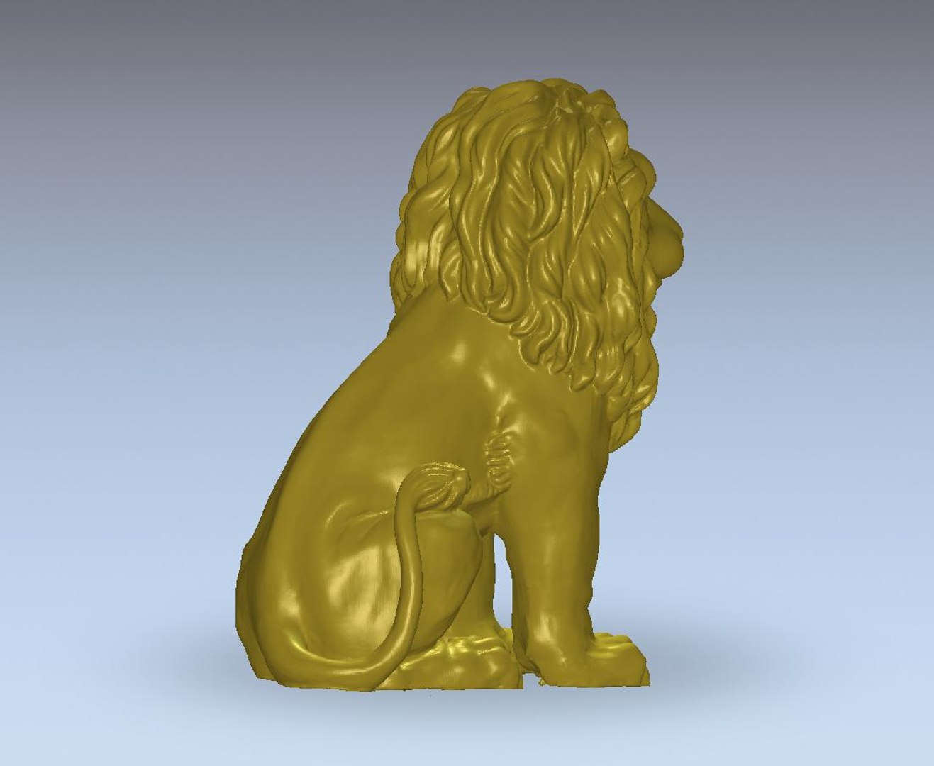 Lion Obj