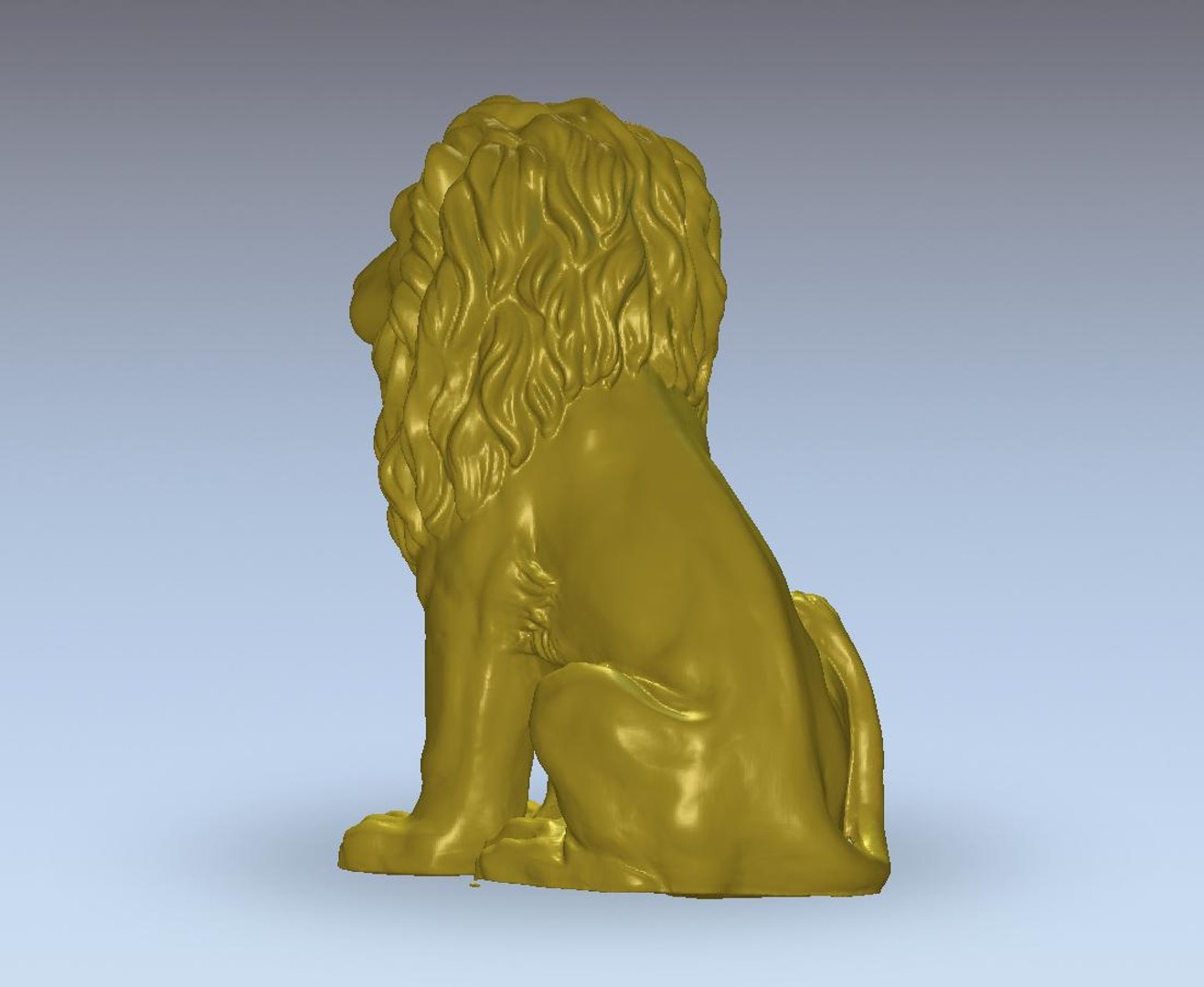 Lion Obj