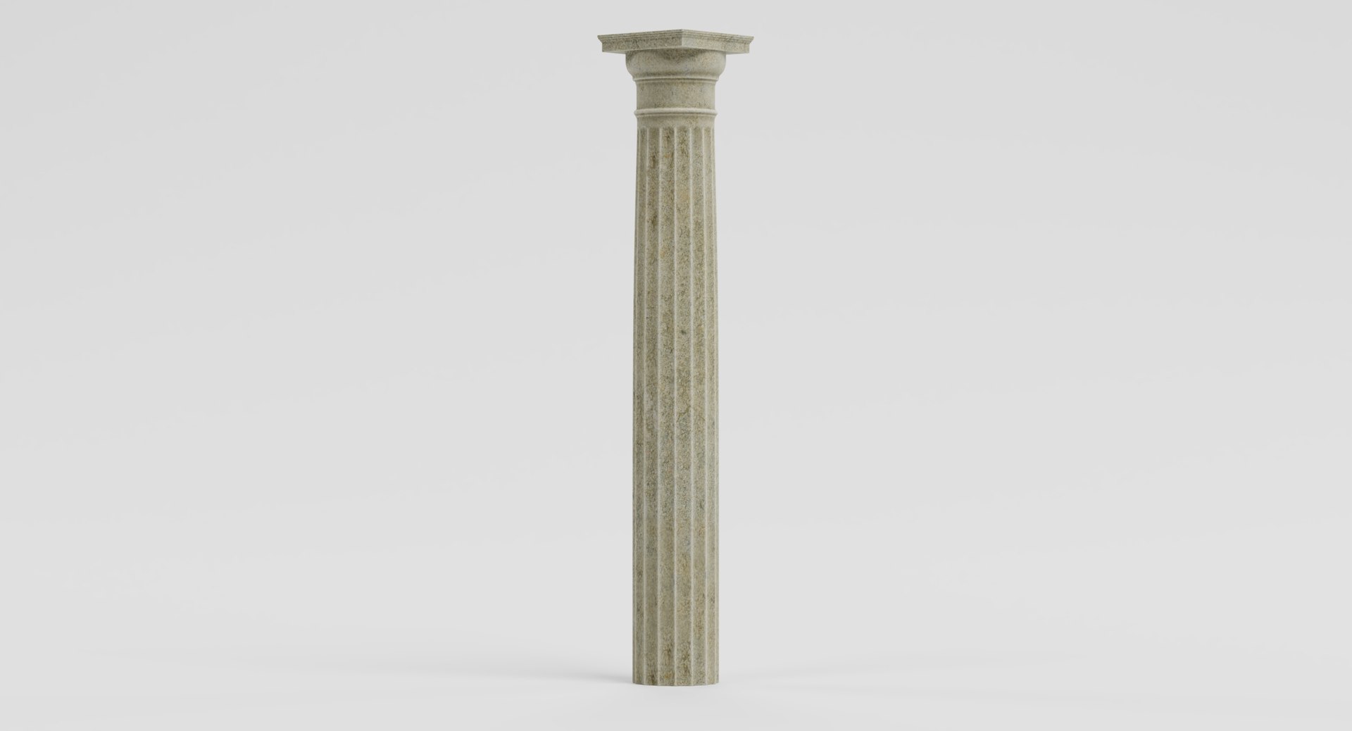 Doric Column 3D Model - TurboSquid 1379979