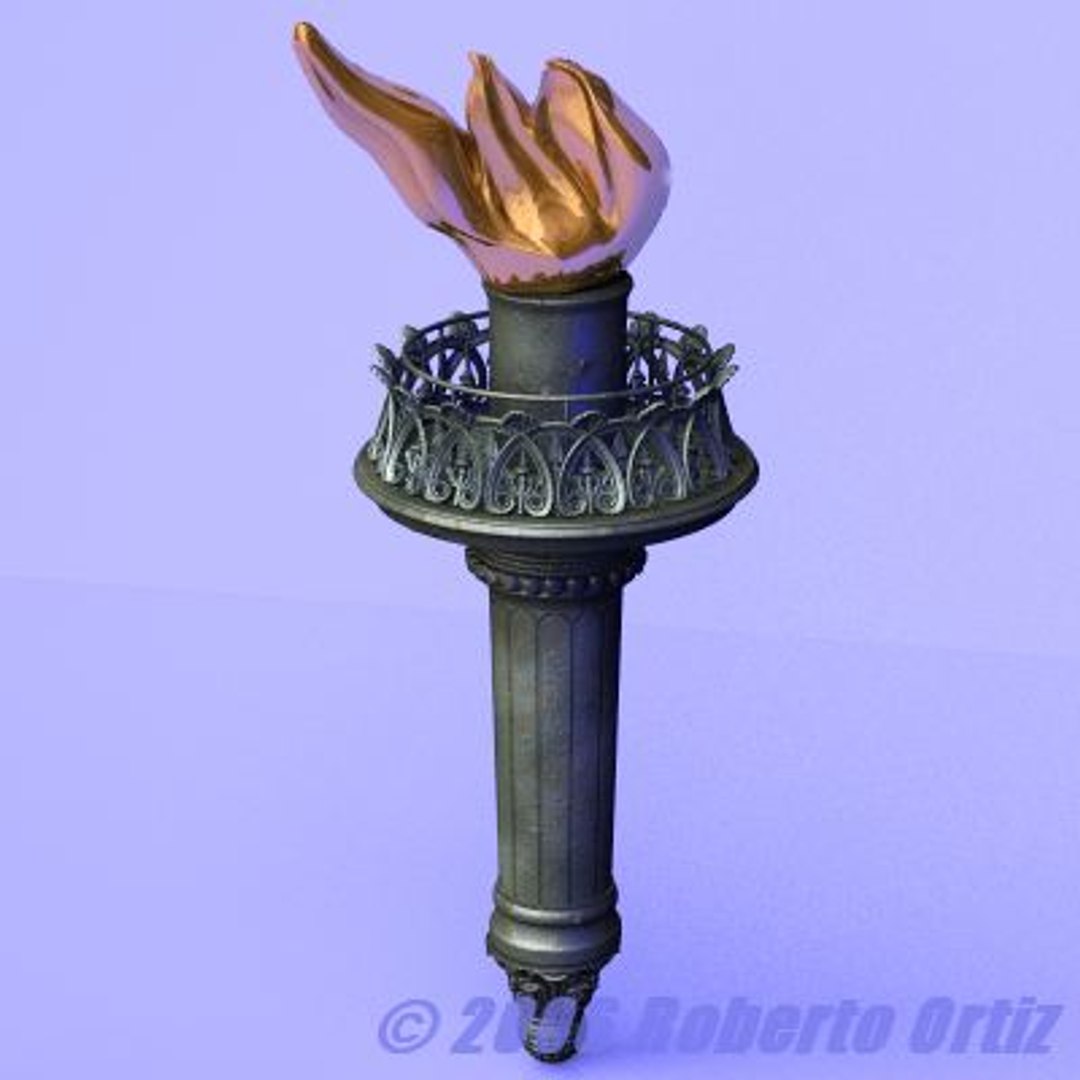 Liberty Torch 3d Lwo