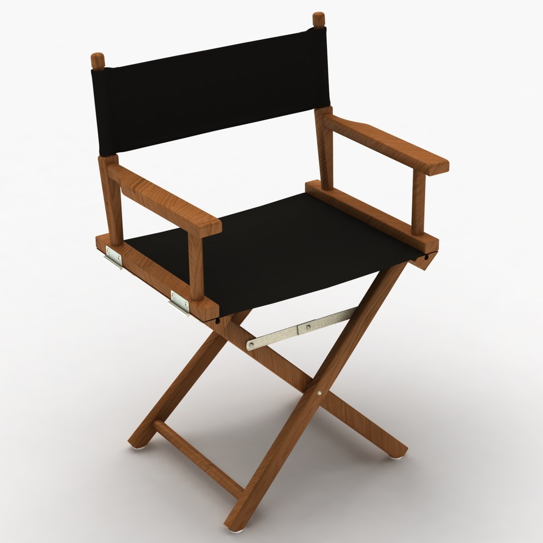 Director Chair 3d Xsi