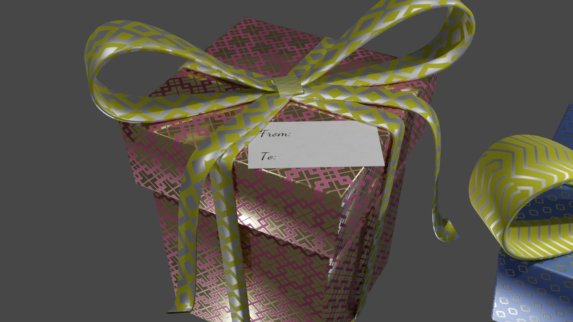 3D Christmas Present - 3 Variations Model - TurboSquid 2005291