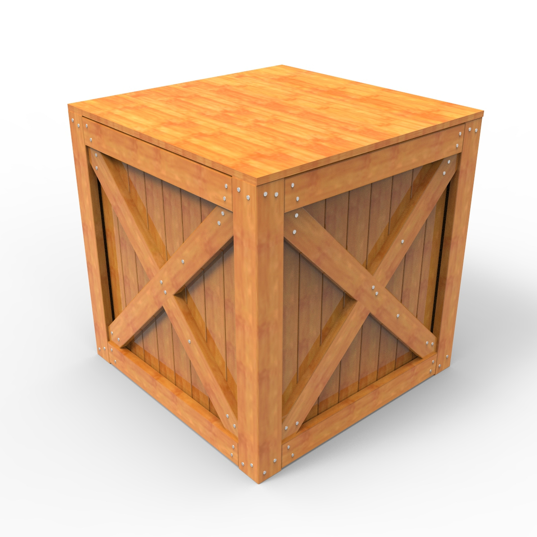 Free 3D wooden box - TurboSquid 1259133