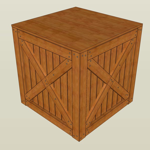 Free 3D wooden box - TurboSquid 1259133